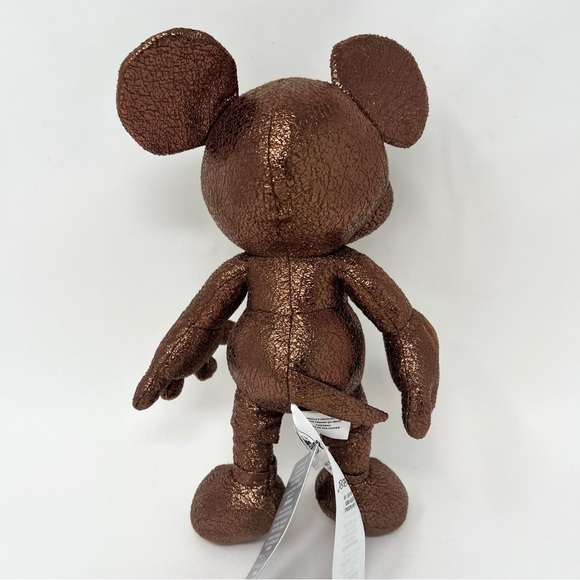 Disney | Toys | Nwt Disney Store Bronze Metallic Mickey Mouse Plush ...